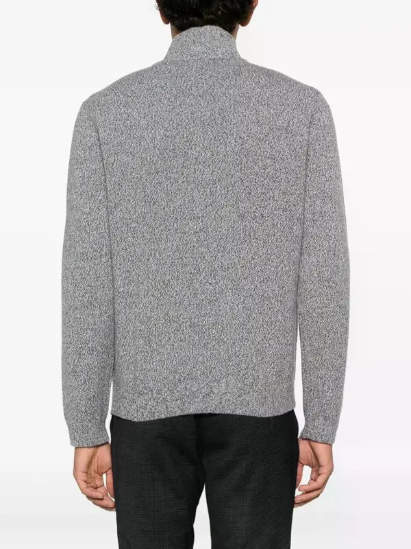 DANIELE FIESOLI Button-up Melange Sweater