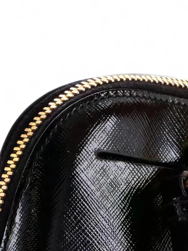 Prada Promenade Bag Vernice Saffiano Leather Medium Satchel