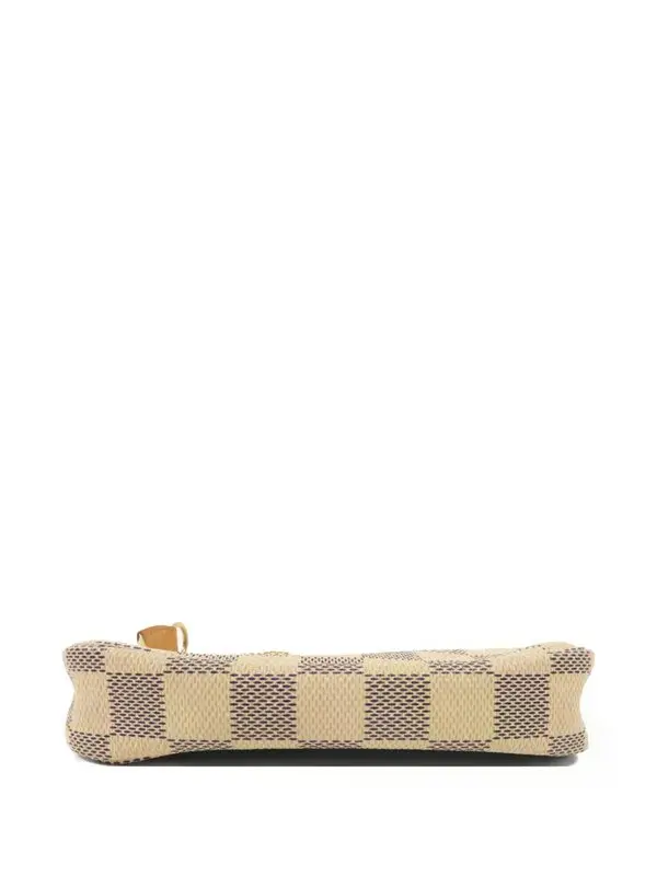 LOUIS VUITTON Mini Damier Azu Pochette Tote Bag - Neutrals