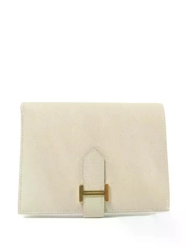 Hermès 2024 Bearn Compact Wallet - Neutrals