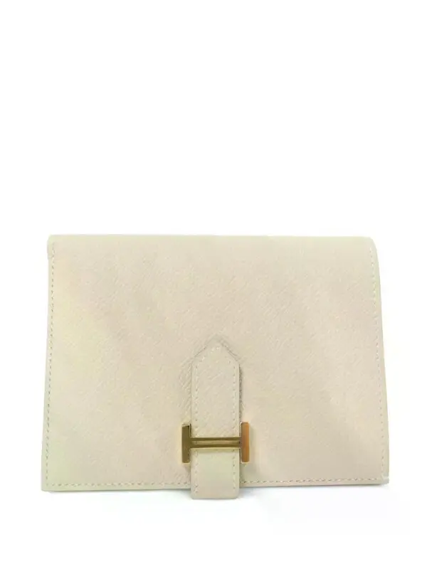 Hermès 2024 Bearn Compact Wallet - Neutrals