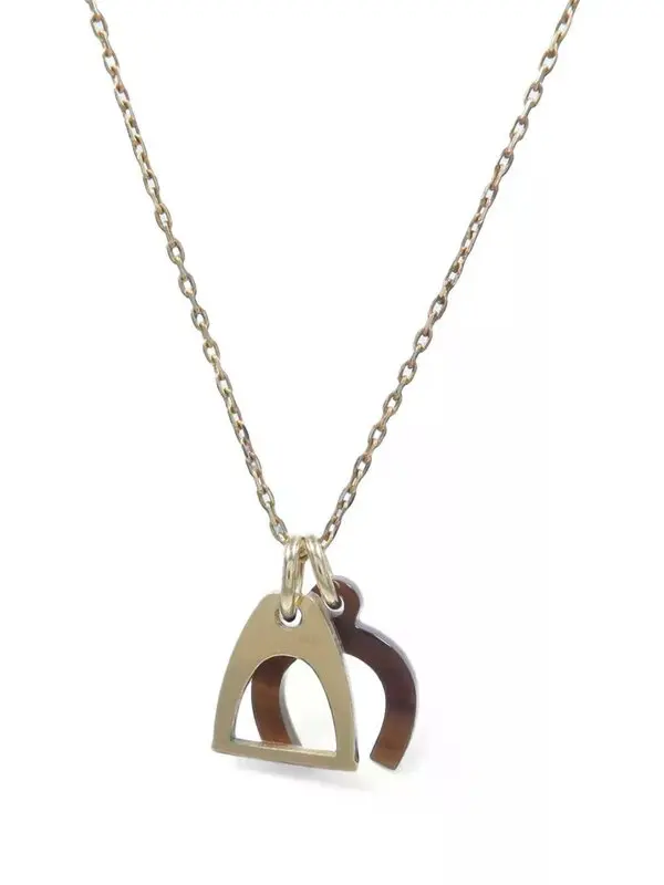 Hermès Amulette Equestre Pendant Necklace