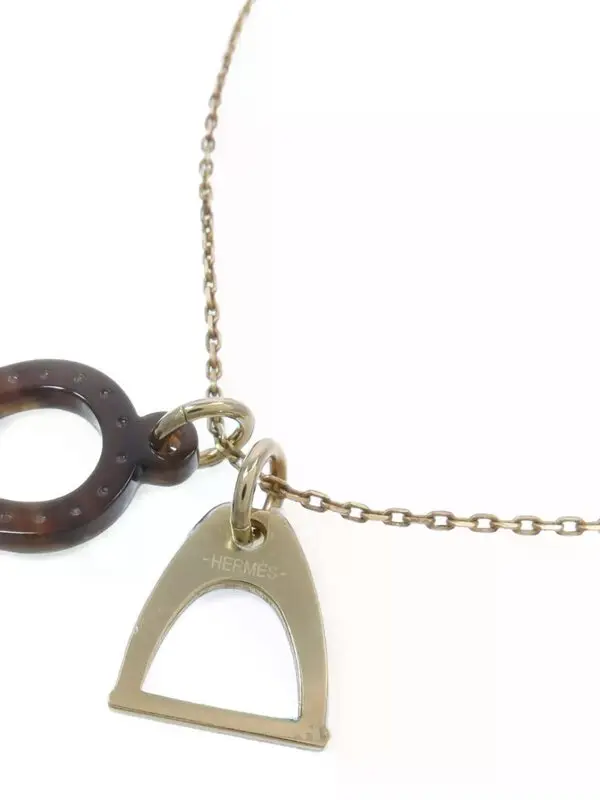 Hermès Amulette Equestre Pendant Necklace