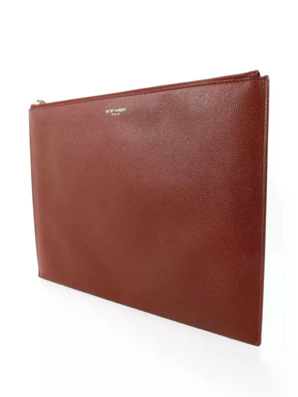 Saint Laurent Grain De Poudre Clutch Bag