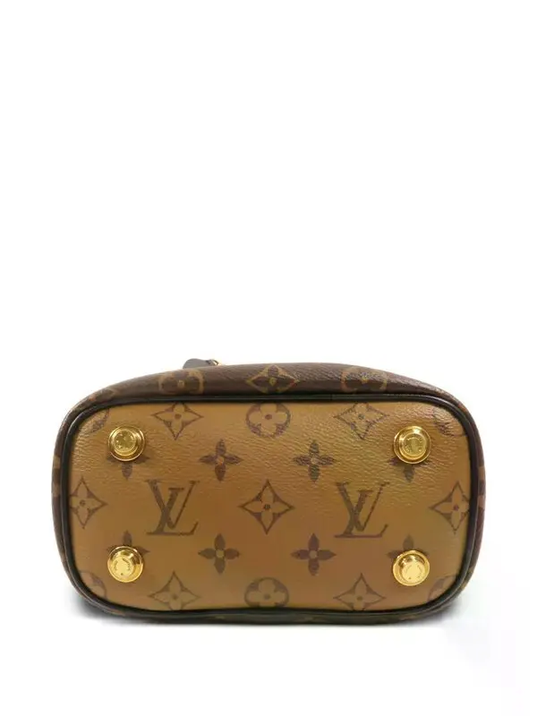 LOUIS VUITTON Pm Reverse Vanity Monogram Crossbody Bag - Brown