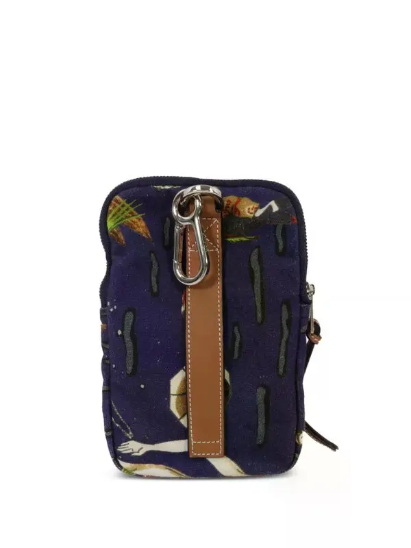 Loewe Paula's Ibiza Shoulder Bag - Blue