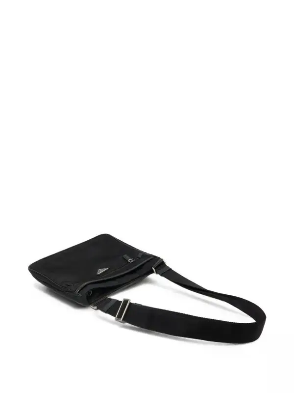Prada Tessuto Saffiano Cross Body Bag