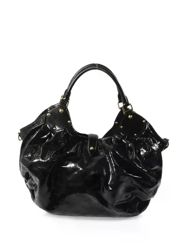 LOUIS VUITTON Surya L Mahina Shoulder Bag - Black