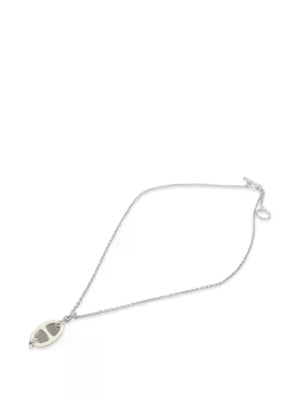 Hermès Mini Maillon Necklace - Silver
