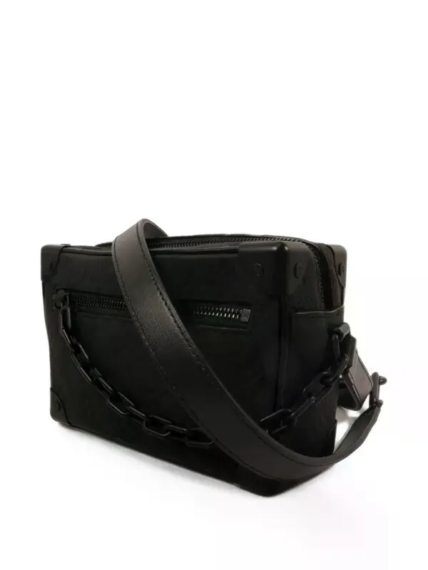 LOUIS VUITTON Monogram Taurillon Soft Trunk Shoulder Bag