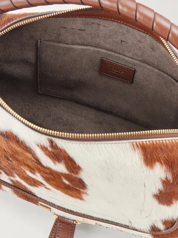 Chloé Marcie Calf Hair Shoulder Bag