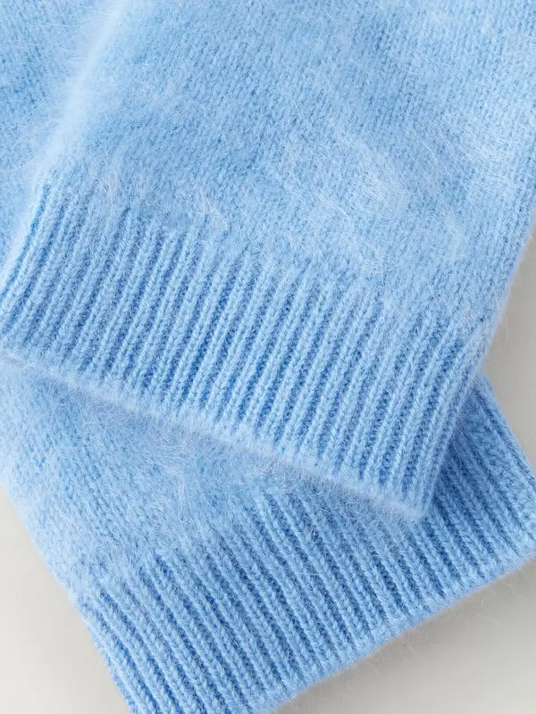 LISA YANG Brushed-cashmere Mittens