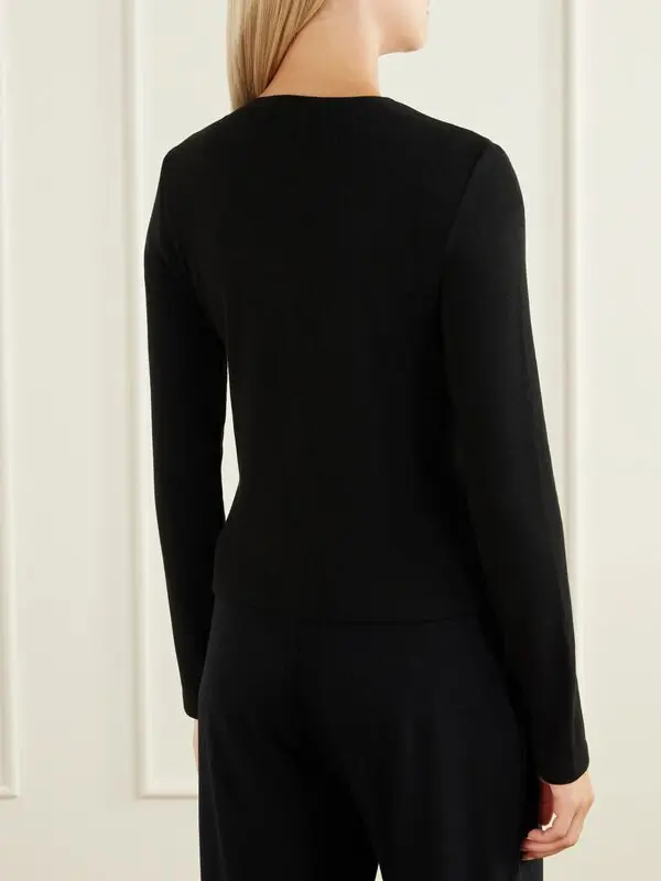 LESET Lauren Jersey Cardigan