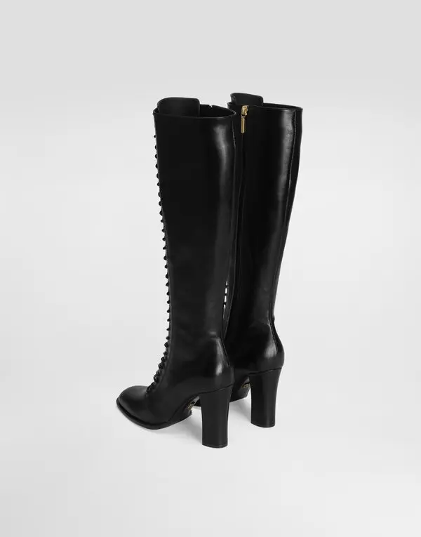 Dolce & Gabbana Calfskin Boots Collection