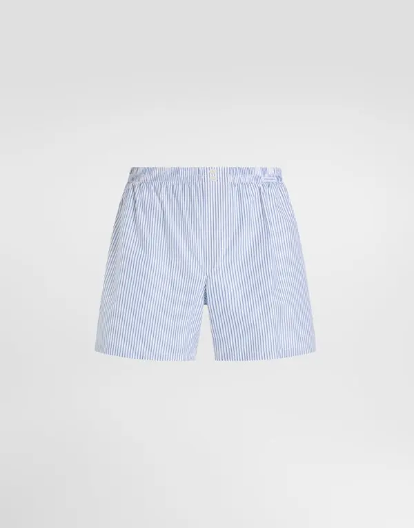 Dolce & Gabbana Striped Poplin Boxer Shorts Underwear And Loungewear - Multicolor