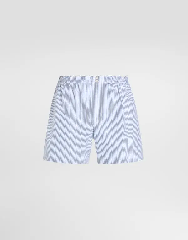 Dolce & Gabbana Striped Poplin Boxer Shorts Underwear And Loungewear - Multicolor