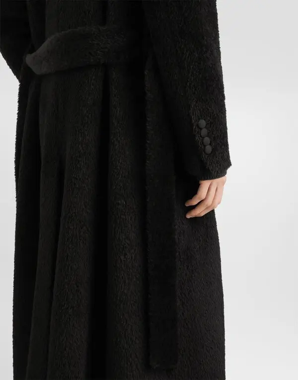 Dolce & Gabbana Double-breasted Alpaca Coat Coats And Jackets
