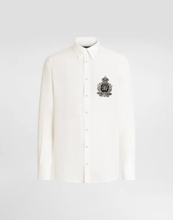 Dolce & Gabbana Crêpe De Chine Shirt Shirts - White