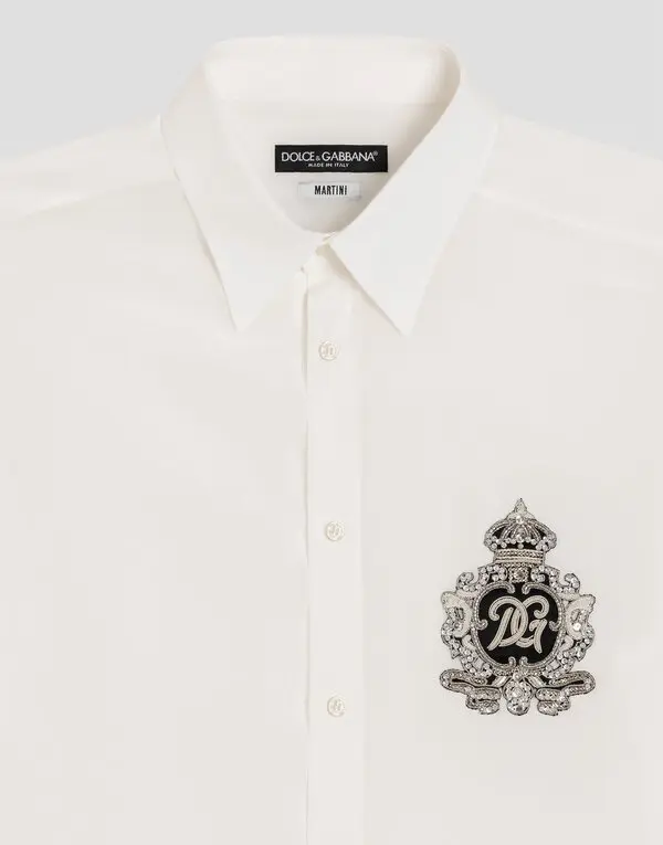 Dolce & Gabbana Crêpe De Chine Shirt Shirts - White