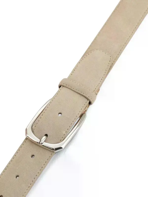 Boggi Milano Suede Leather Belt