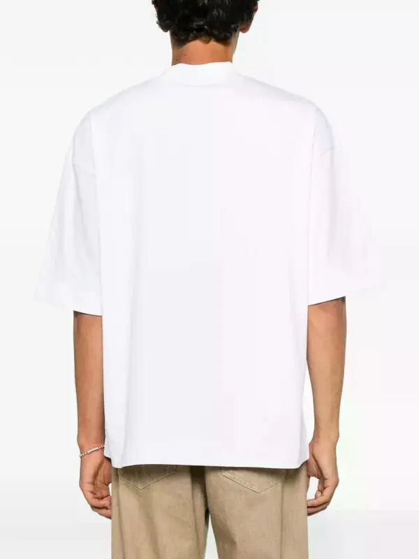HOUSE OF ERRORS Graphic-print High-neck T-shirt