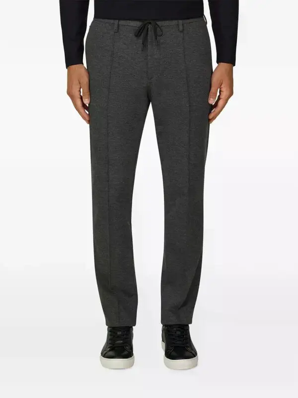 Boggi Milano Trousers In Technical Jersey