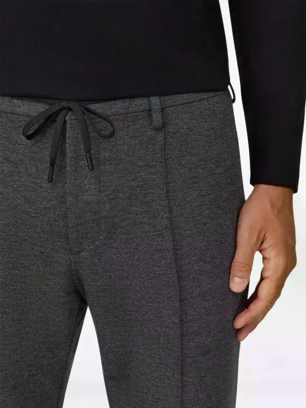 Boggi Milano Trousers In Technical Jersey