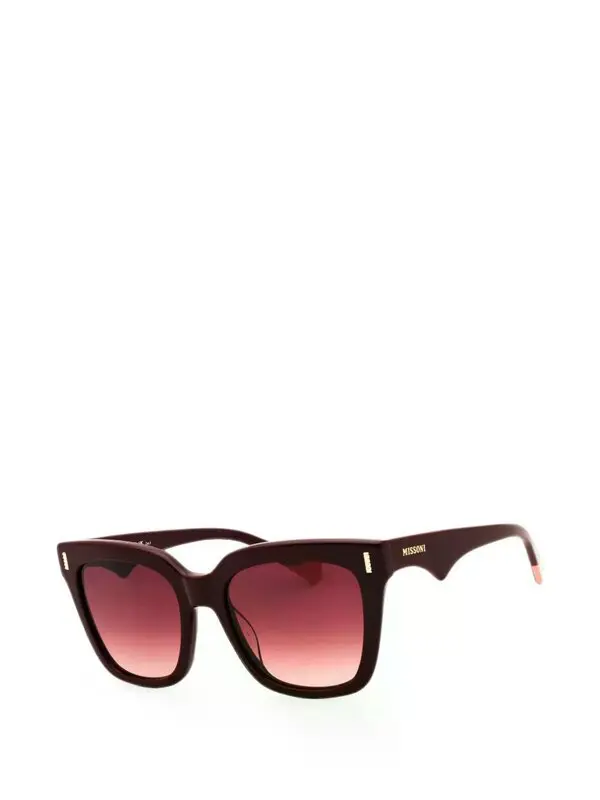 Missoni Rectangle-frame Sunglasses - Red