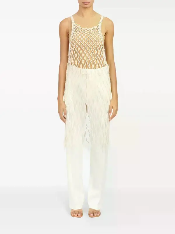 MAISON MARGIELA Open-knit Midi Dress