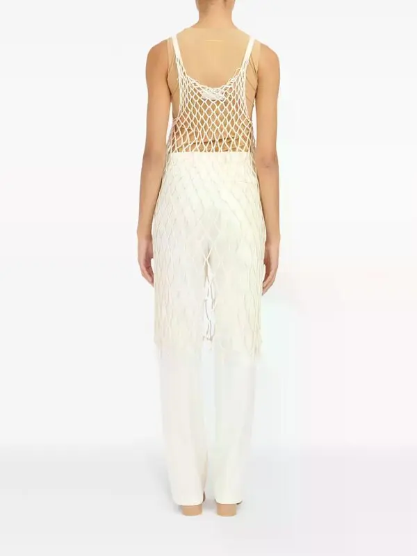 MAISON MARGIELA Open-knit Midi Dress
