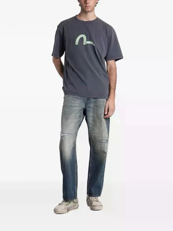 EVISU Ebisu & Seagull Logo-print T-shirt