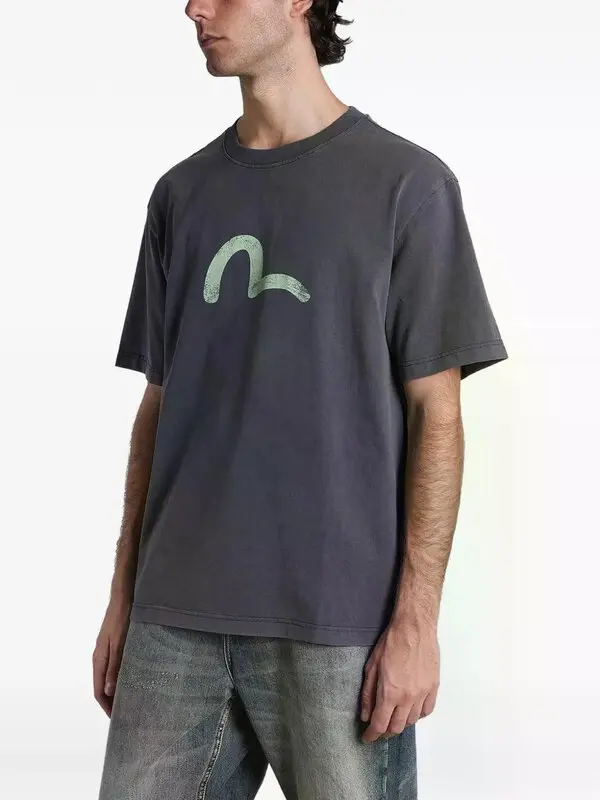 EVISU Ebisu & Seagull Logo-print T-shirt