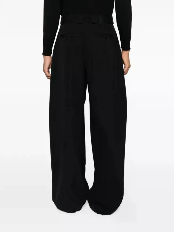 Balenciaga Pleated Wide-leg Trousers
