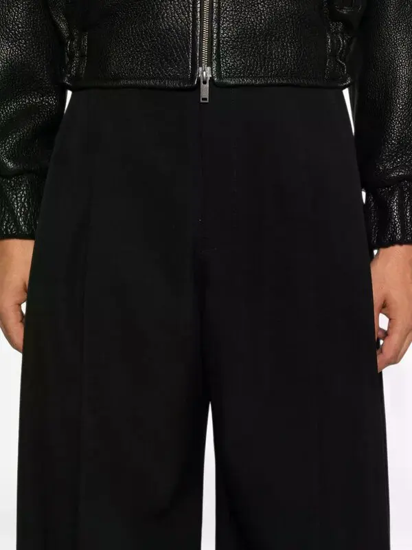 Balenciaga Pleated Wide-leg Trousers