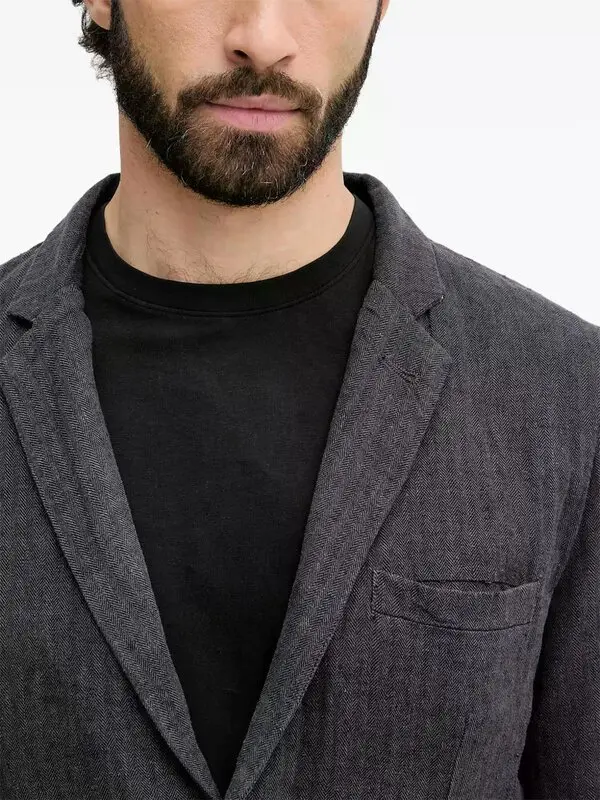 LINDBERGH Herringbone Notched-lapels Blazer