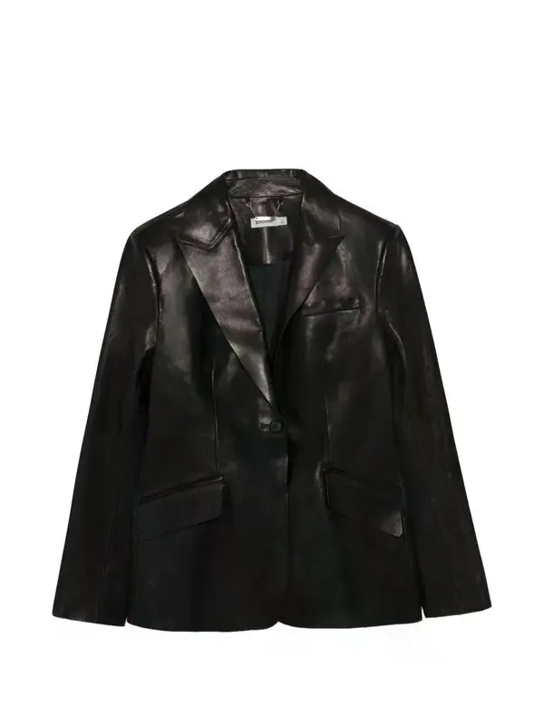 Simkhai Iressa Leather Blazer