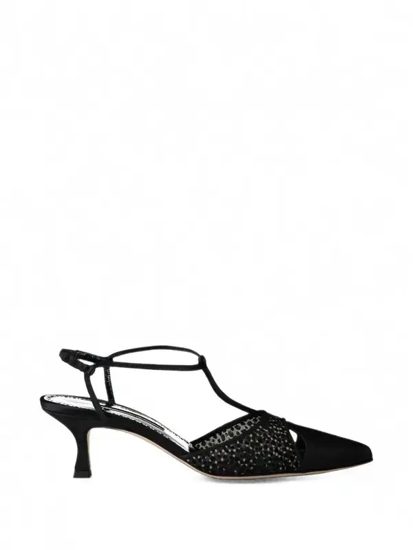 Manolo Blahnik Turgimodla T-bar Pumps