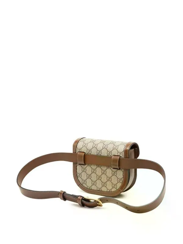 Gucci 2016-2026 Gg Supreme Horsebit 1955 Rounded Belt Bag