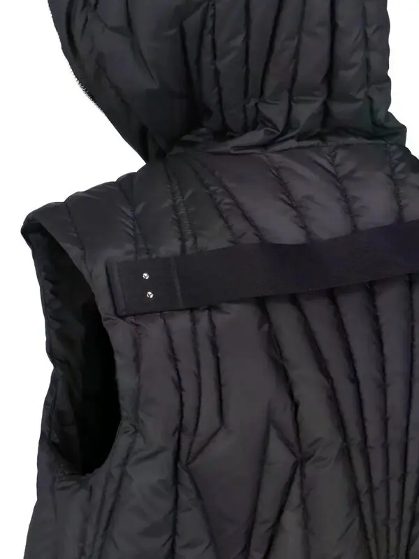 Moncler X Rick Owens Quilted Hooded Gilet