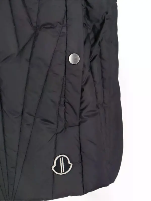 Moncler X Rick Owens Quilted Hooded Gilet