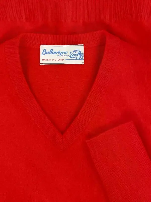 BALLANTYNE V-neck Cashmere Sweater