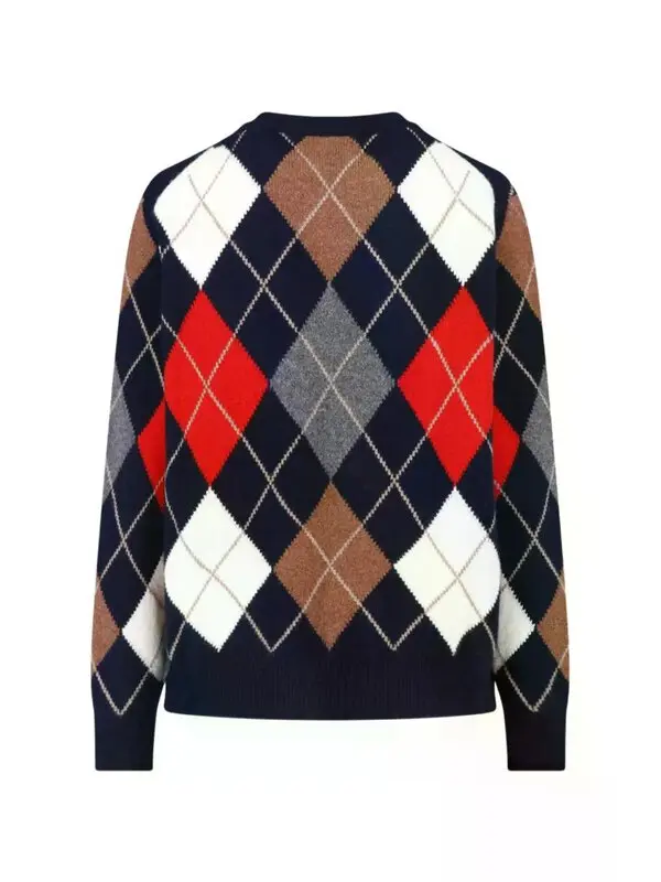 &daughter Ava Argyle-knit Wool Sweater