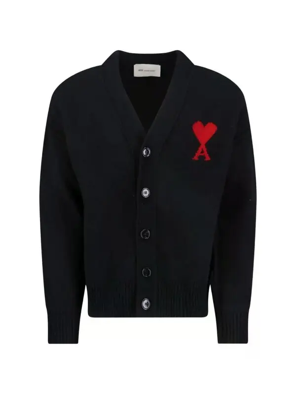 AMI Paris Wool Cardigan