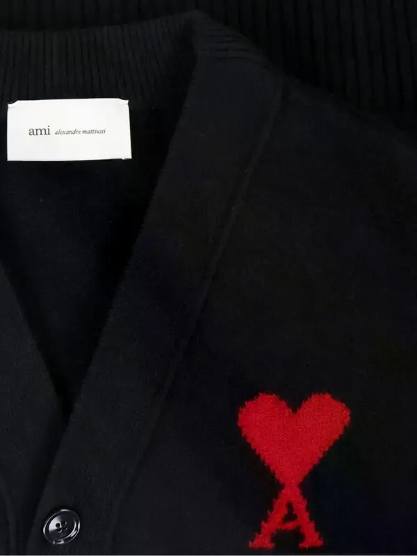 AMI Paris Wool Cardigan