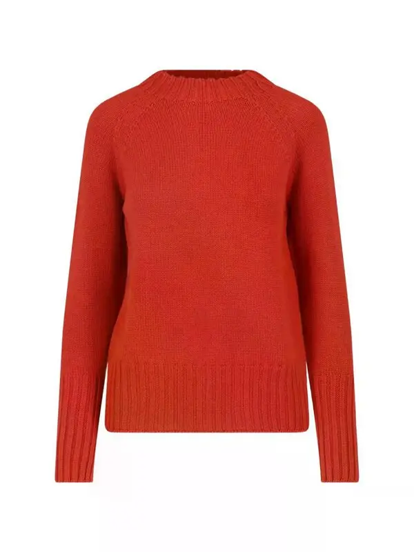 DRUMOHR Raglan-sleeve Cable-knit Sweater - Orange