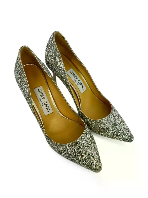 JIMMY CHOO Romy Glitter Pumps