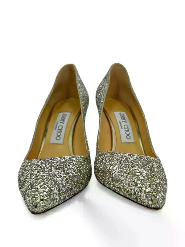 JIMMY CHOO Romy Glitter Pumps