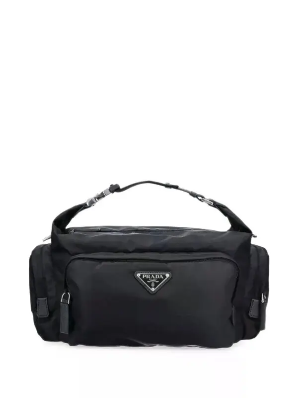 Prada Re-nylon And Saffiano-leather Shoulder Bag