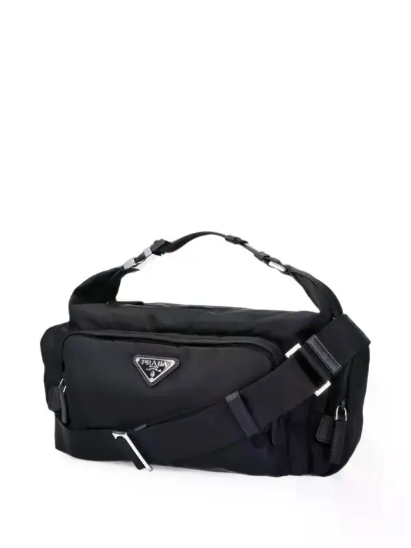 Prada Re-nylon And Saffiano-leather Shoulder Bag