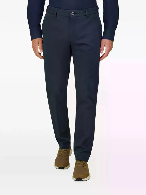 Boggi Milano Trousers In Stretch-cotton